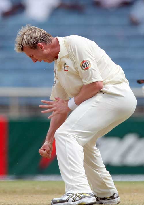 Brett Lee celebrates a wicket | ESPNcricinfo.com