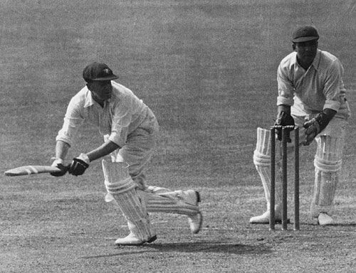 Eric Bedser bats for Surrey | ESPNcricinfo.com