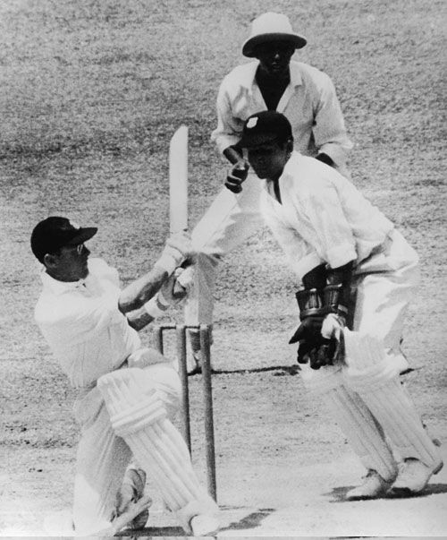 Geoff Boycott sweeps during his unbeaten 80 | ESPNcricinfo.com