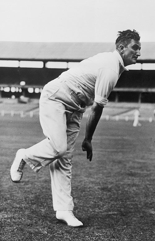 Jack Iverson in his follow-through | ESPNcricinfo.com