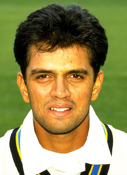 Rahul Dravid making his debut | ESPNcricinfo.com