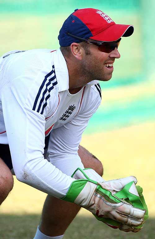 Matt Prior hones his wicketkeeping skills | ESPNcricinfo.com