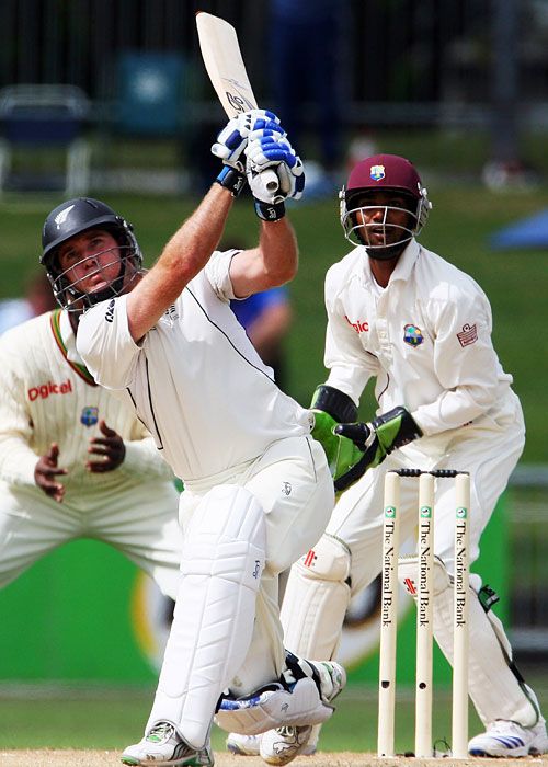 Jamie How plays a lofted shot over mid-on | ESPNcricinfo.com