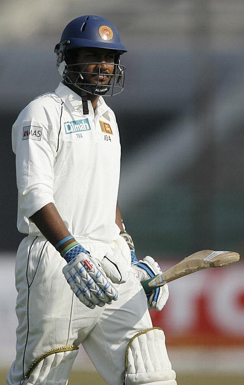 Chamara Kapugedera walks back to the pavilion | ESPNcricinfo.com
