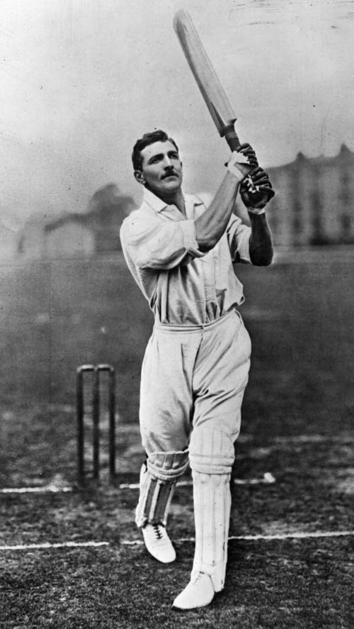 CB Fry launches the ball towards long-on | ESPNcricinfo.com