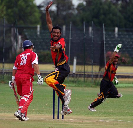 Roy Lamsam falls early against PNG | ESPNcricinfo.com