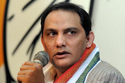 Mohammad Azharuddin at the Congress headquarters | ESPNcricinfo.com
