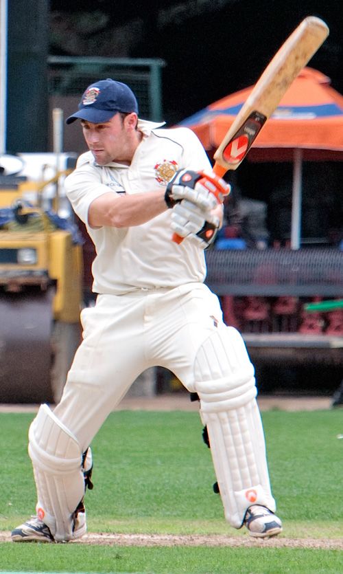 Mark Wright batting for Nomads against Crusaders | ESPNcricinfo.com