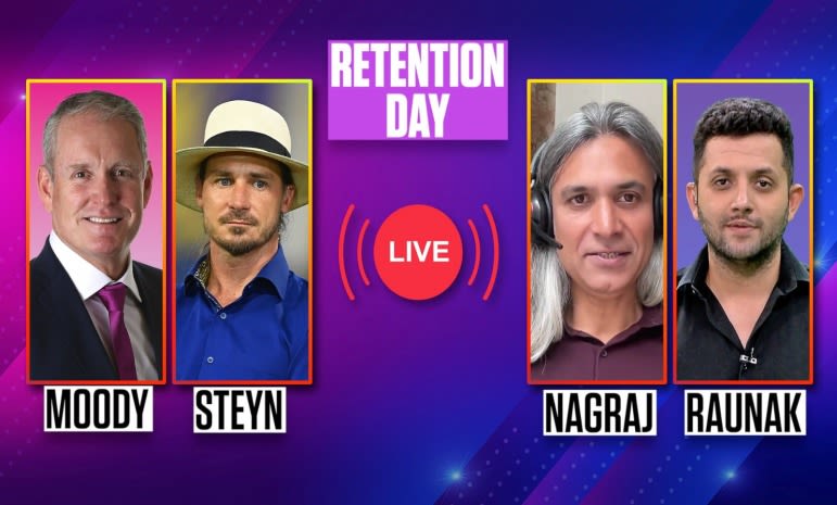 IPL 2025 live retention day coverage | ESPNcricinfo.com