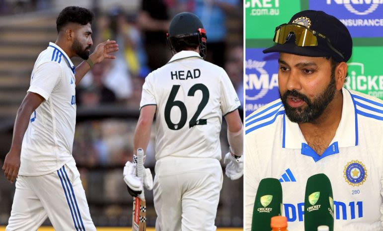 Rohit Sharma says its his job to back Mohammed Sirajs aggression | ESPNcricinfo.com