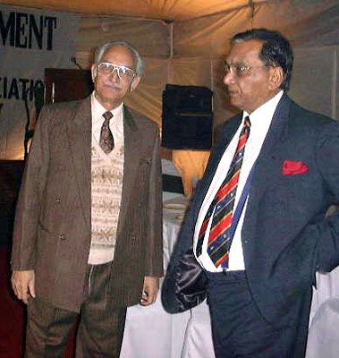Test Umpire, Khizar Hayat and Col (Rtd) Rafi Nasim | ESPNcricinfo.com