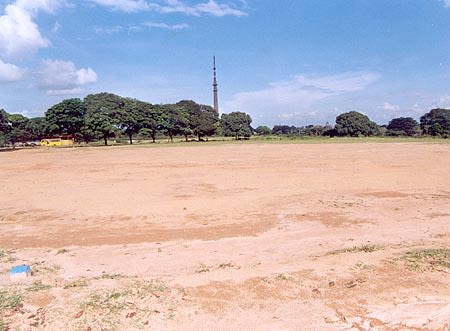 A look at the out field at the KSCA Palace(2) ground | ESPNcricinfo.com