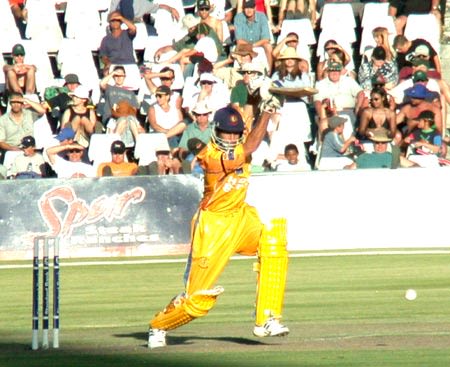 Nic Pothas drives through the against the Dolphins | ESPNcricinfo.com