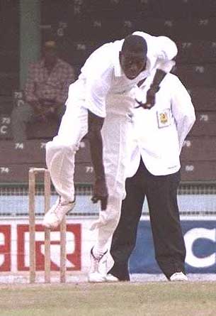 Cameron Cuffy in his bowling stride | ESPNcricinfo.com