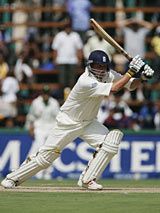 Robert Key drives | ESPNcricinfo.com