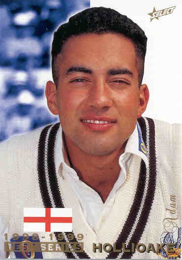 Trade Card: 1998-1999 Test Series Adam Hollioake | ESPNcricinfo.com