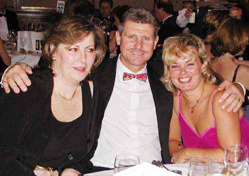 Hampshire captain Robin Smith with guests | ESPNcricinfo.com