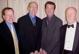 Chris Hanson, Bill Slinger, Keith Roscoe and John Smithson at Edenfield ...