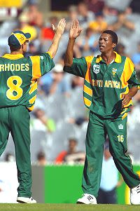 Ntini celebrates a wicket | ESPNcricinfo.com