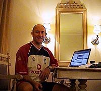 Jeremy Snape diary pic 3, at the keyboards | ESPNcricinfo.com