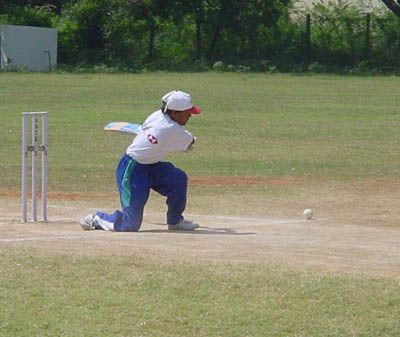 Action from the HSBC National Cricket Tournament for the Blind ...