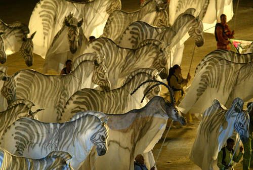 An elaborate Zebra dance in the exotic opening ceremony | ESPNcricinfo.com