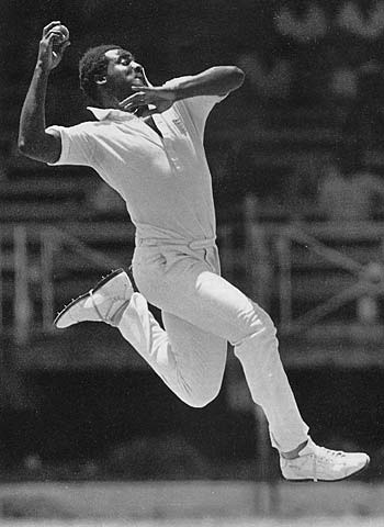 Wayne Daniel in delivery stride | ESPNcricinfo.com
