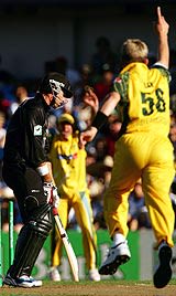 Brett Lee castles Stephen Fleming | ESPNcricinfo.com