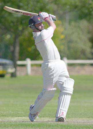 Graham Lloyd drives off his toes in the Cape sunshine | ESPNcricinfo.com