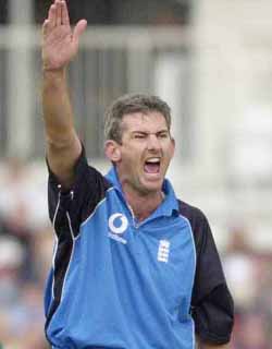 Andrew Caddick appeals for a wicket | ESPNcricinfo.com