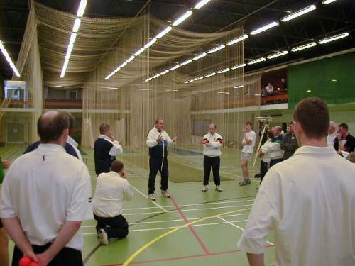John Emburey - spin masterclass at First ECC Roadshow | ESPNcricinfo.com