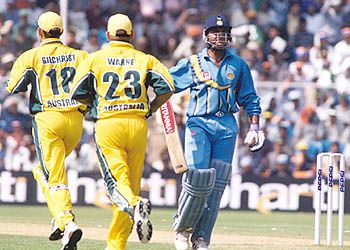 Ganguly is packed off by Fleming for a paltry six | ESPNcricinfo.com