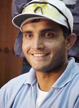 A happy Ganguly breaks into a broad smile | ESPNcricinfo.com