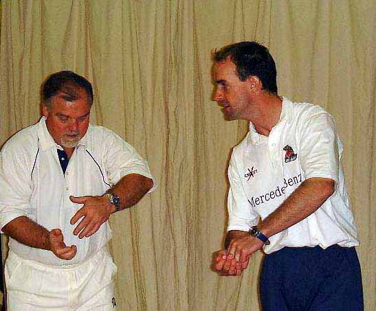 Mike Gatting and Brían O'Rourke | ESPNcricinfo.com