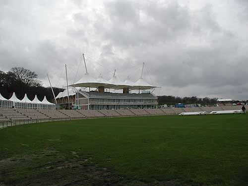 The Pavilion from a side angle at the Rose Bowl | ESPNcricinfo.com