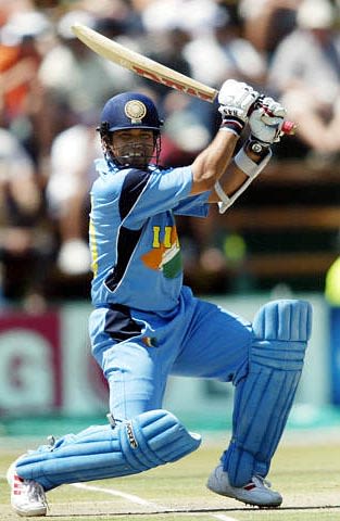 Tendulkar plays a classic square cut at Johannesburg | ESPNcricinfo.com