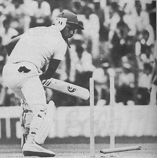 Mohinder Amarnath is bowled by Mudassar Nazar for 4 | ESPNcricinfo.com