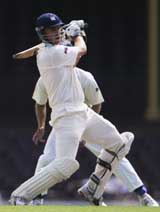 Nick Jewell drives | ESPNcricinfo.com