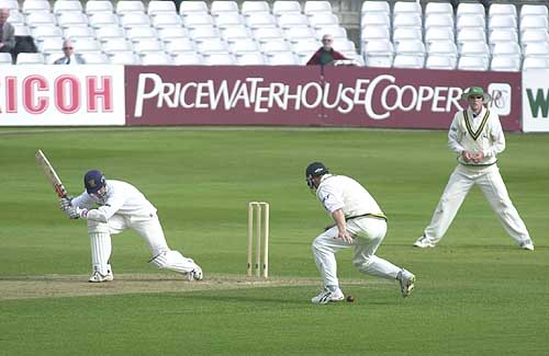 Lewis plays to short leg | ESPNcricinfo.com