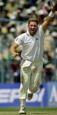 Shane Warne bowling portrait | ESPNcricinfo.com