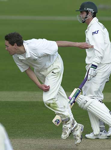 Mark Thorburn bowling from the pavilion end | ESPNcricinfo.com