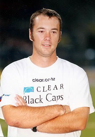 Craig McMillan during the presentation ceremony | ESPNcricinfo.com