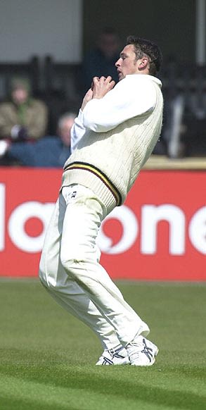 Stephen Harmison catches Nick Burns in the deep | ESPNcricinfo.com