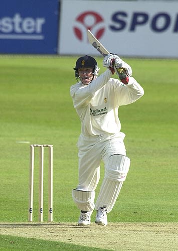 Chris Bassano with a lofted off side hit | ESPNcricinfo.com