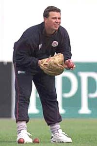 Warren Hegg in training | ESPNcricinfo.com