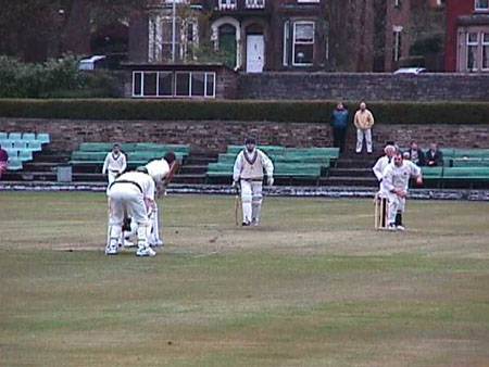 Bacup's Terry Lord bowling to Paul Kelly | ESPNcricinfo.com