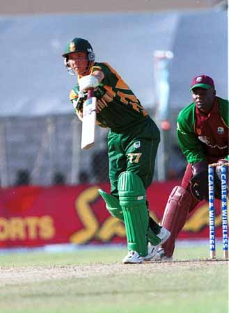 Boeta Dippenaar drives | ESPNcricinfo.com