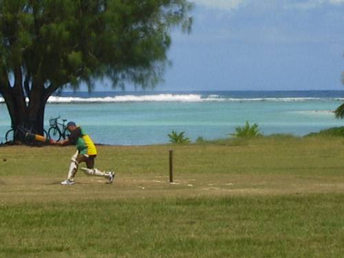Cook Islands cricket by the beach | ESPNcricinfo.com