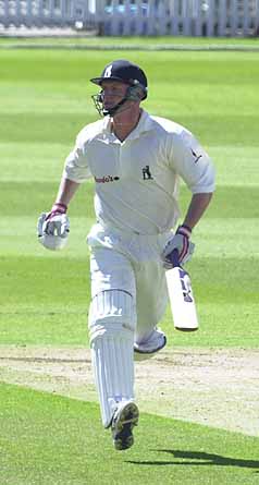 Dougie Brown batting at Trent Bridge 2001 | ESPNcricinfo.com