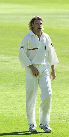 Charlie Dagnall in the field at Trent Bridge 2001 | ESPNcricinfo.com